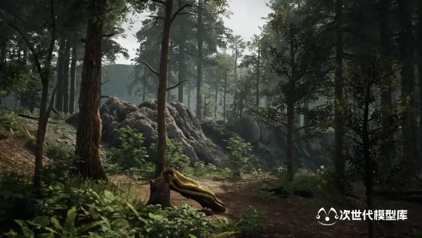 AAA级森林自然环境游戏场景-UE资源 - 次世代模型库