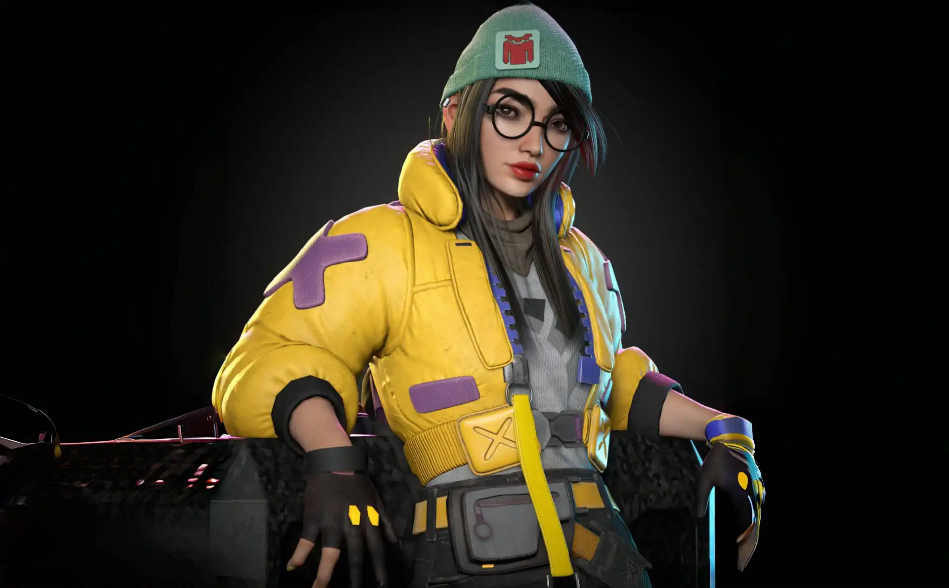 从灵感到成品-Killjoy游戏角色创作揭秘 - 次世代模型库