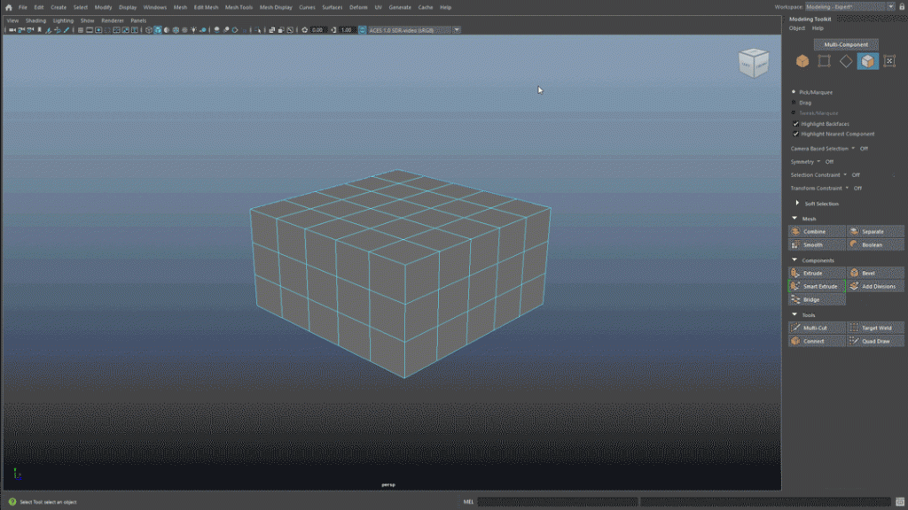 Maya 2025.1更新发布！云端处理让复杂模型重拓扑变得轻而易举 - 次世代模型库